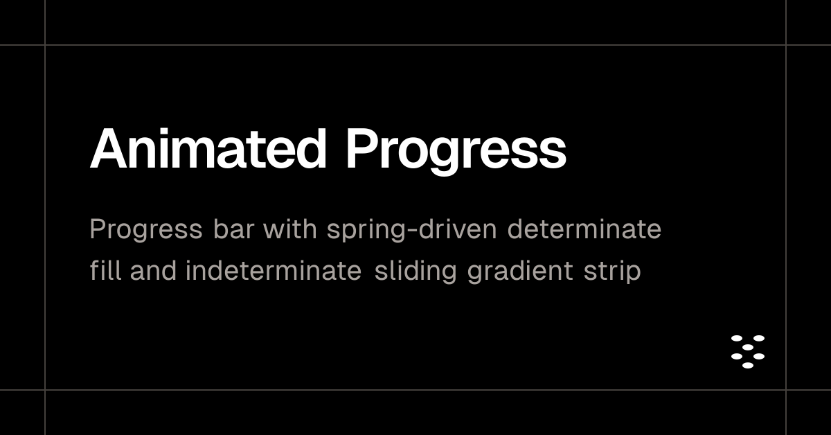 Animated Progress